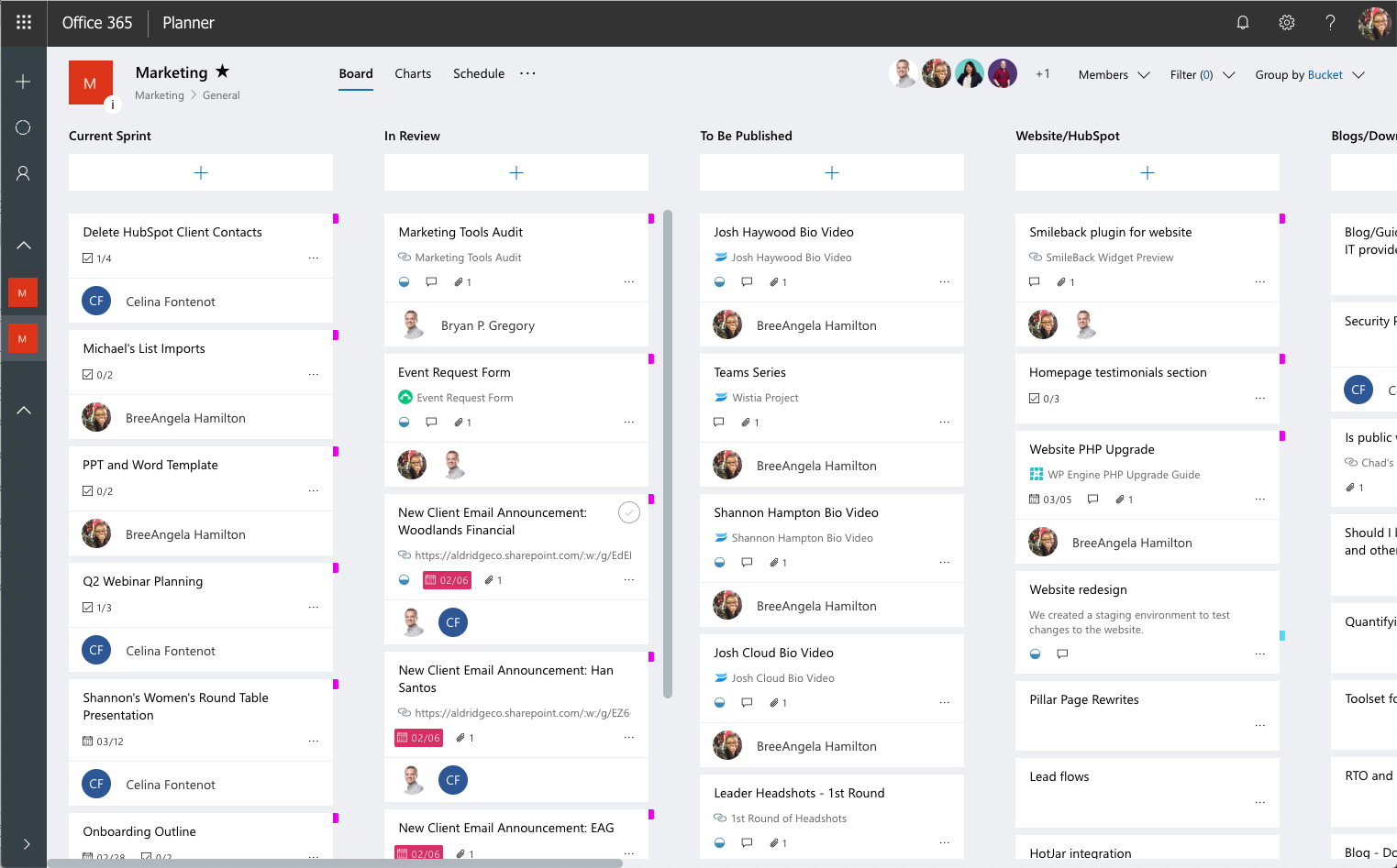 Microsoft Planner – Black Rock Technologies